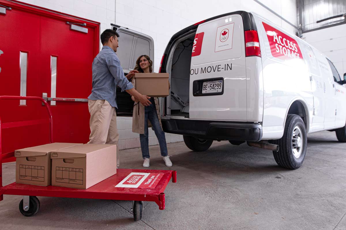 Free move-in van at select stores | Self Storage Offers