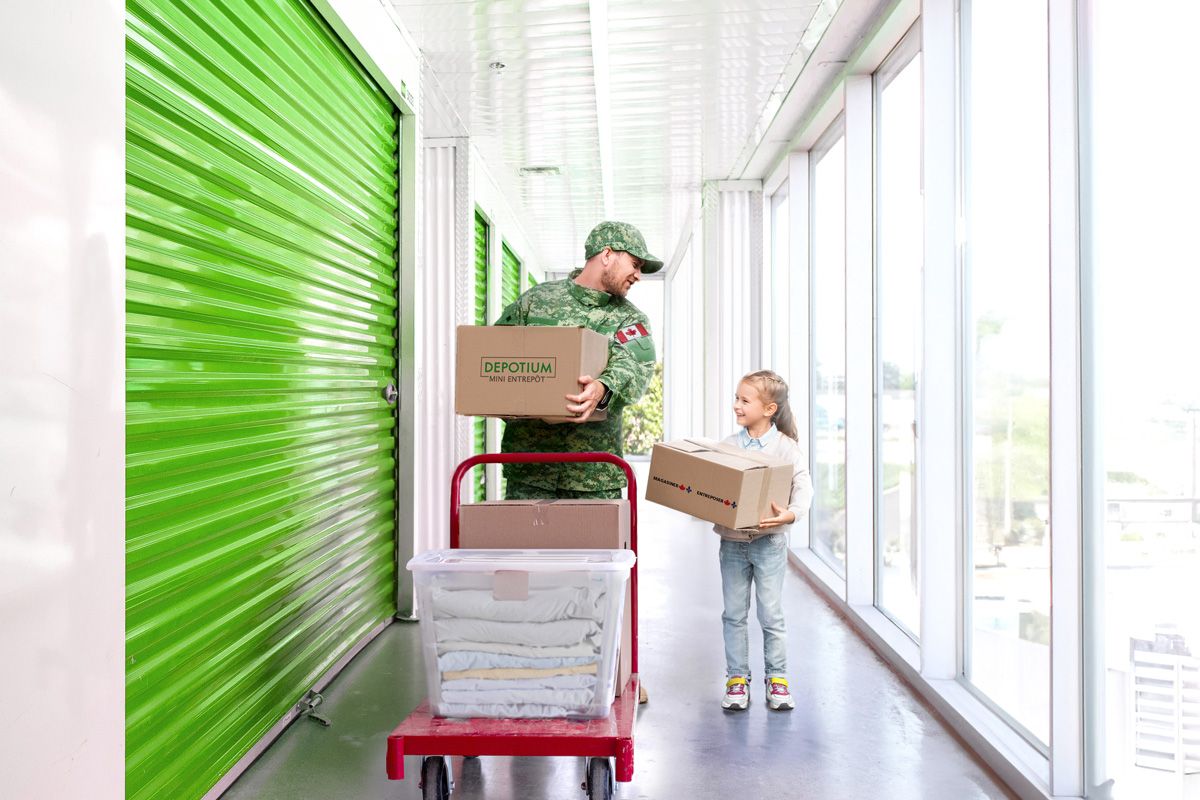 Exclusive Self-Storage Offer for Canadian Armed Forces | Depotium